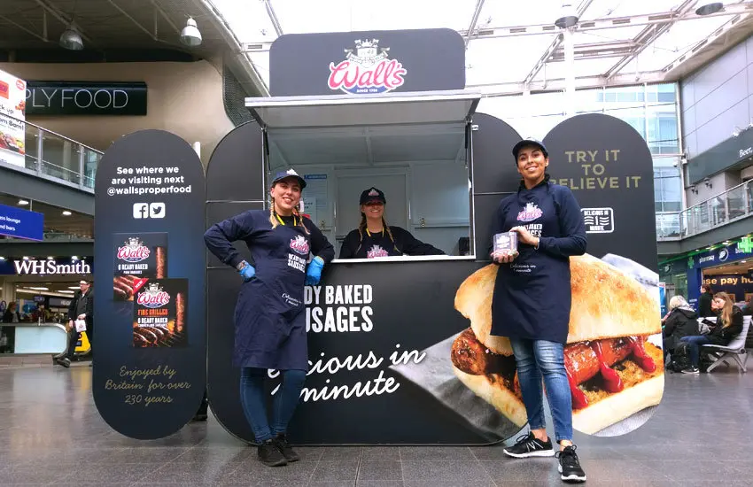Wall's Sausages Sampling Activation | Hot Food Sampling Truck | iMP