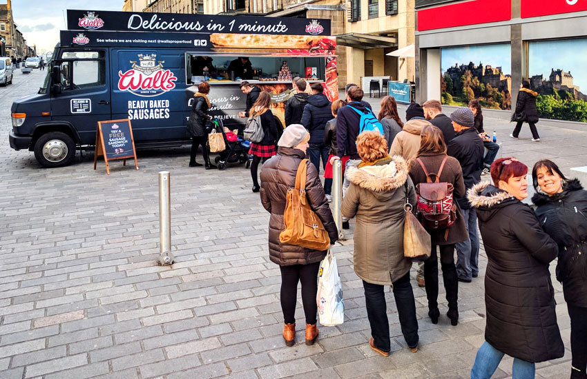 Wall's Sausages Sampling Activation | Hot Food Sampling Truck | iMP