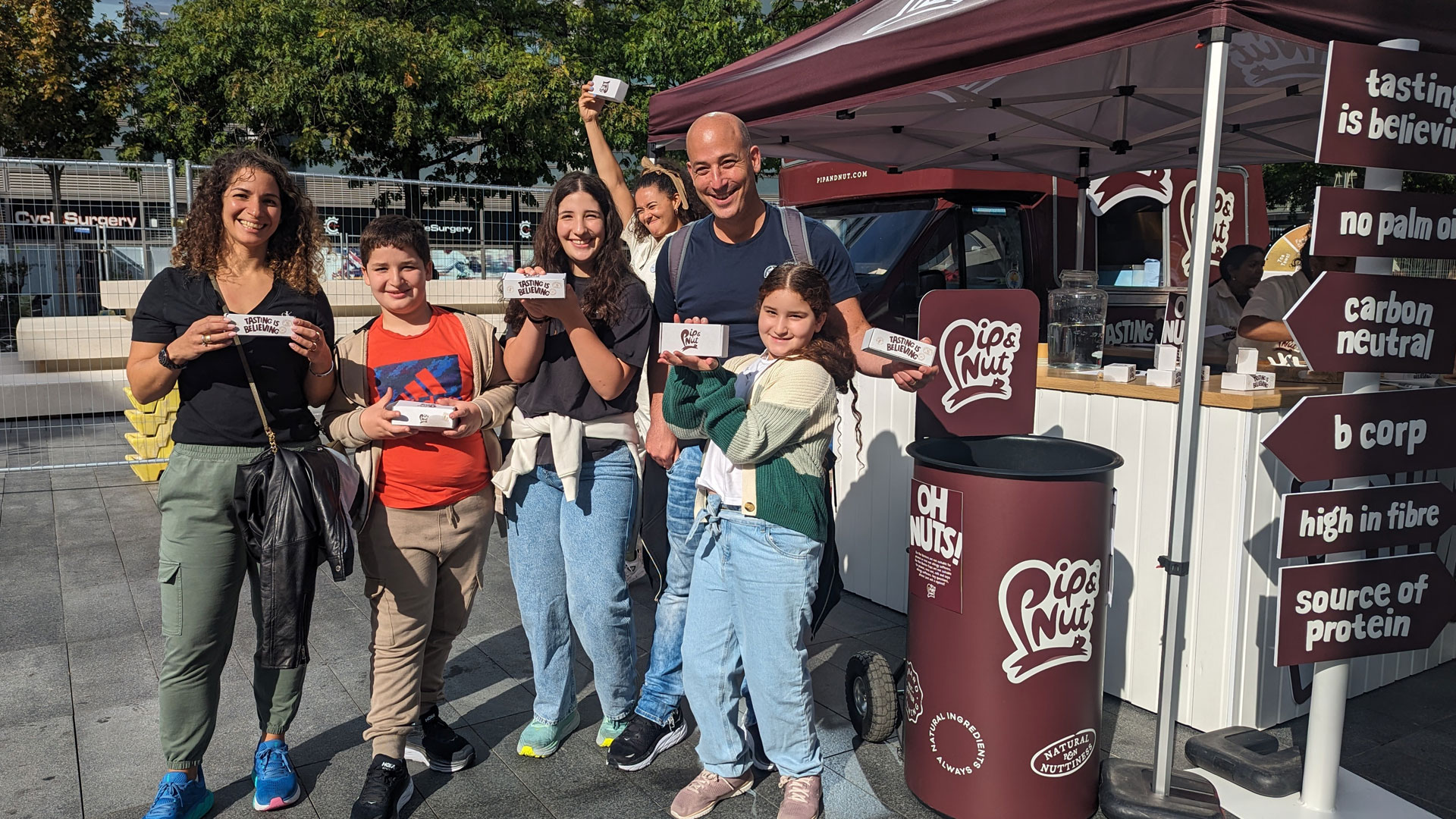 Pip & Nut Sampling | Pip & Nut Sampling Roadshow | iMP