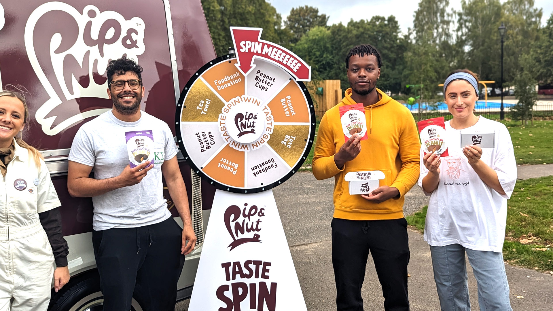 Pip & Nut Sampling | Pip & Nut Sampling Roadshow | iMP