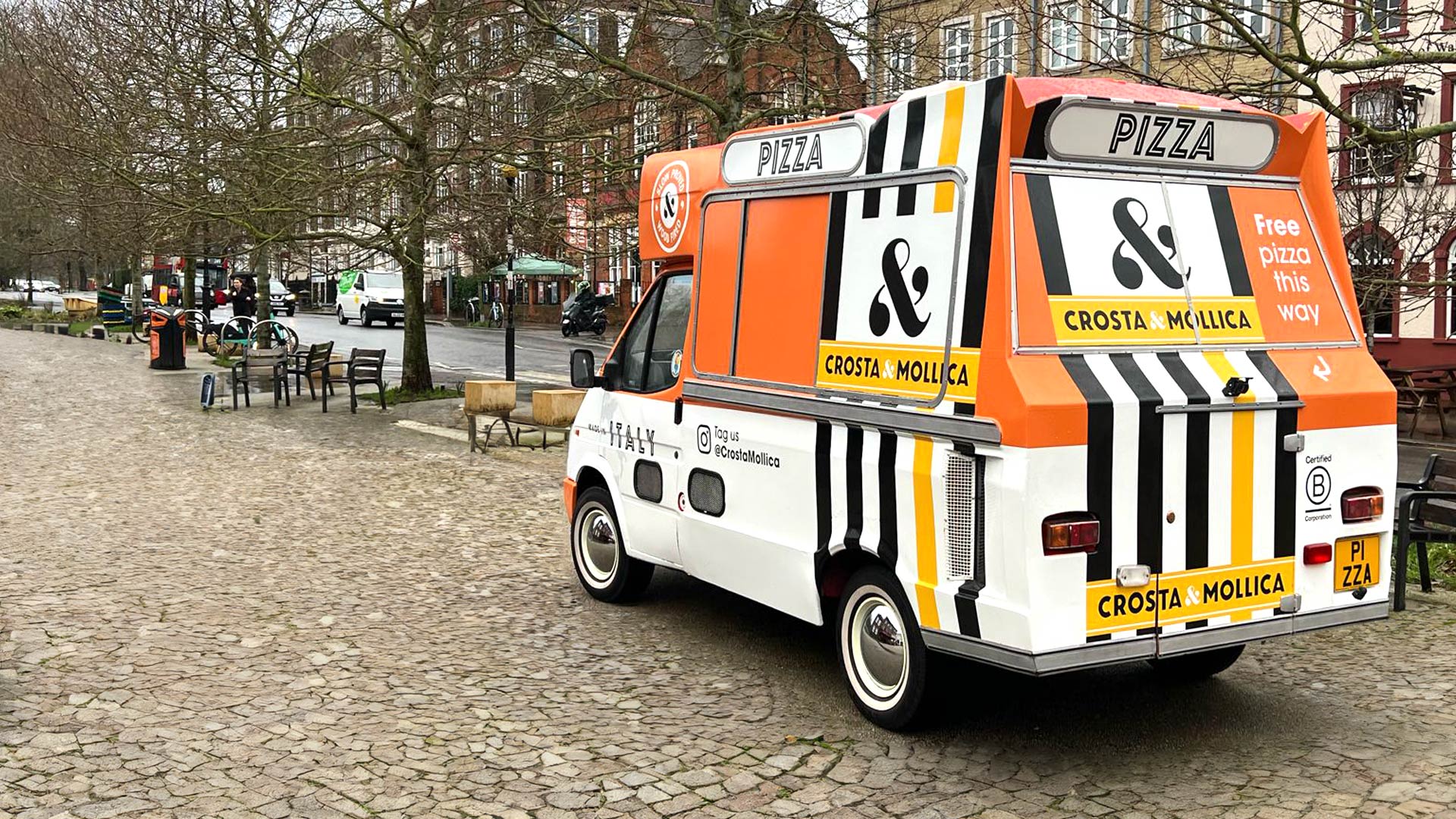 Crosta & Mollica Pizza Van | Pizza Sampling Van | Free Pizza | iMP