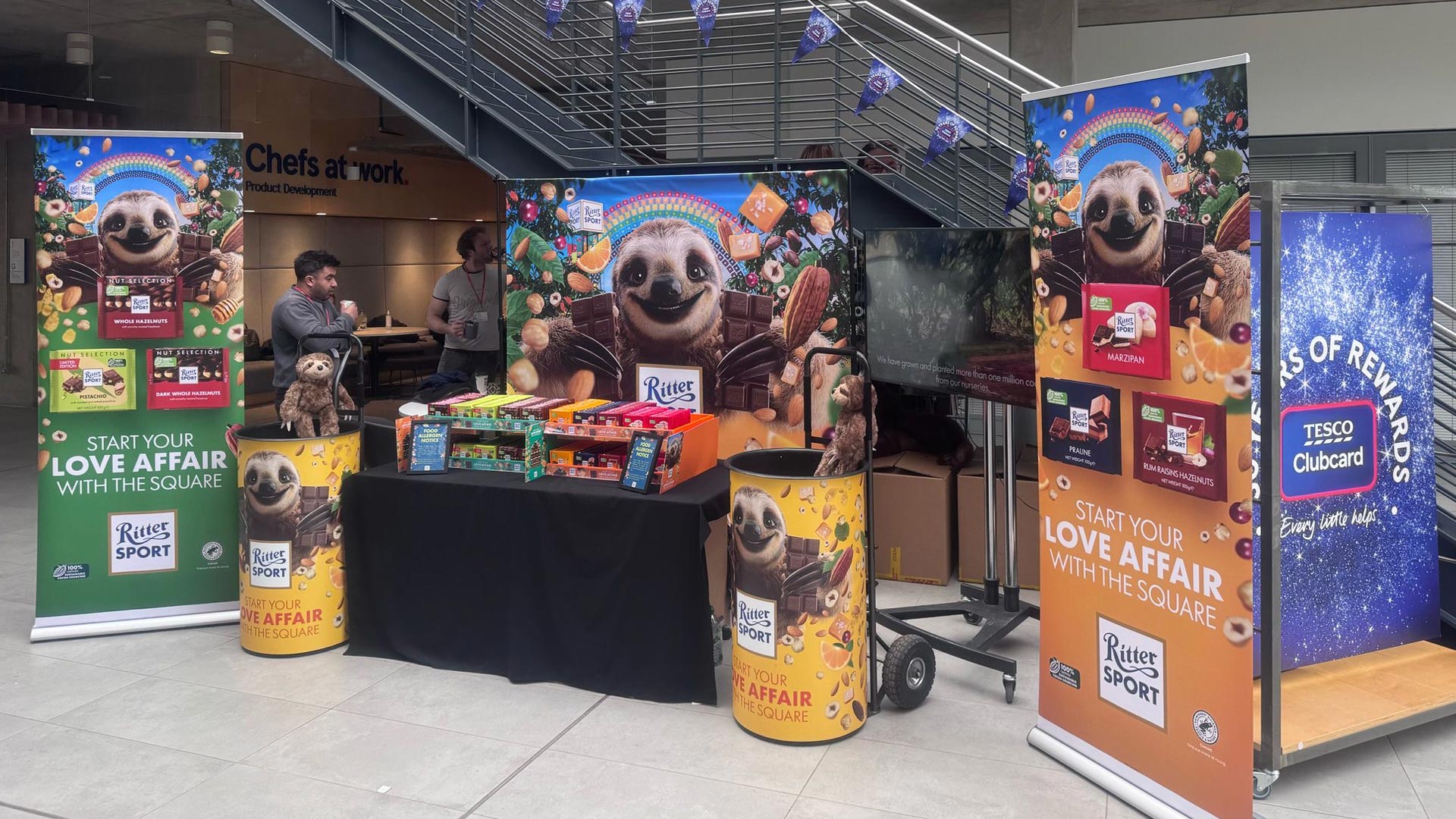 Head office sampling | Tesco head office sampling | Retail sampling