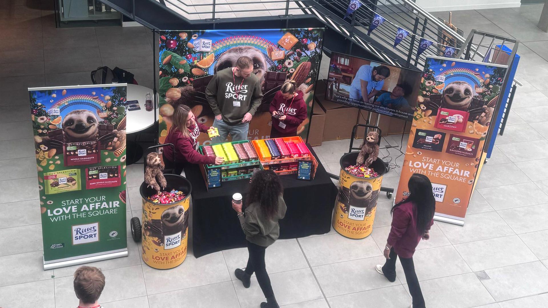 Head office sampling | Tesco head office sampling | Retail sampling