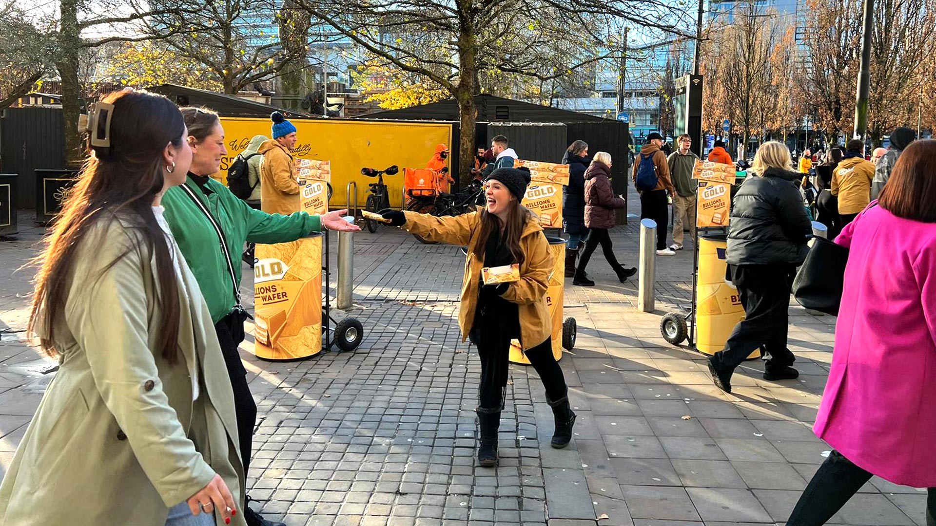 Gold Billions Sampling | Mcvities Sampling Campaign | iMP