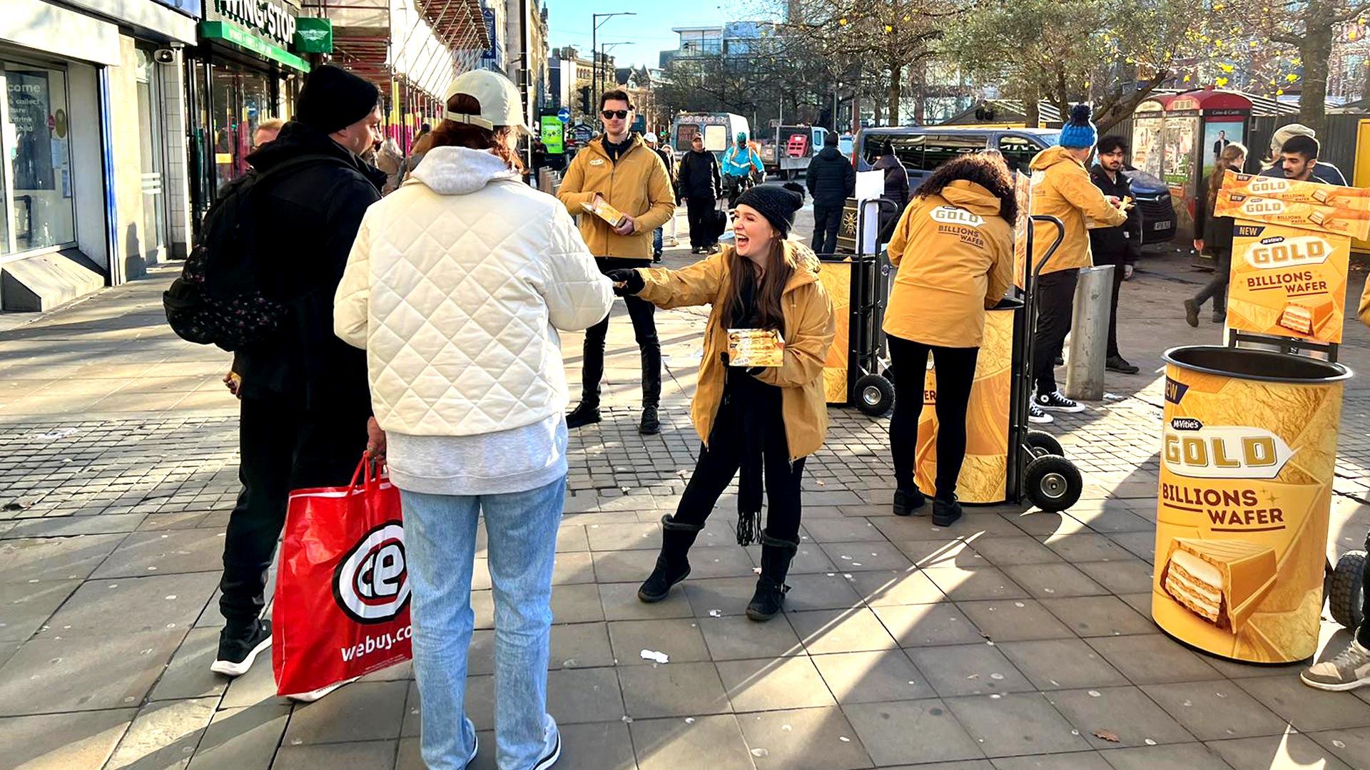 Gold Billions Sampling | Mcvities Sampling Campaign | iMP