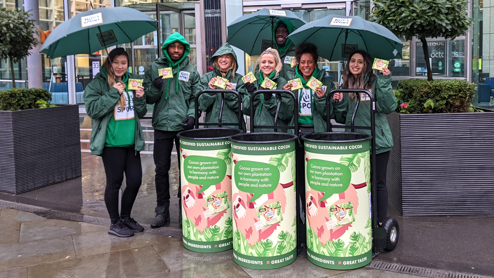 Sampling Bins | Buy Sampling Bins | Hire Branded Dump Bins | iMP