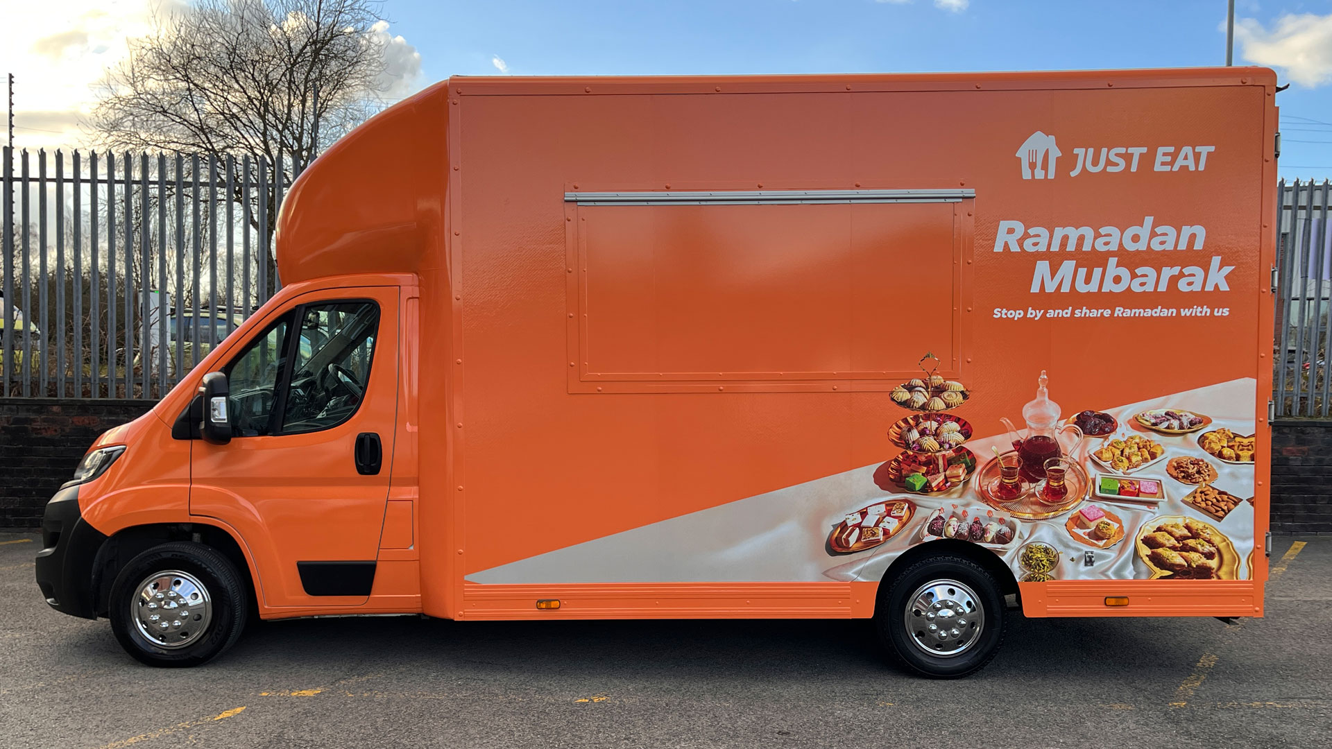 Just Eat Promo Van | Sampling Truck for Just Eat | iMP