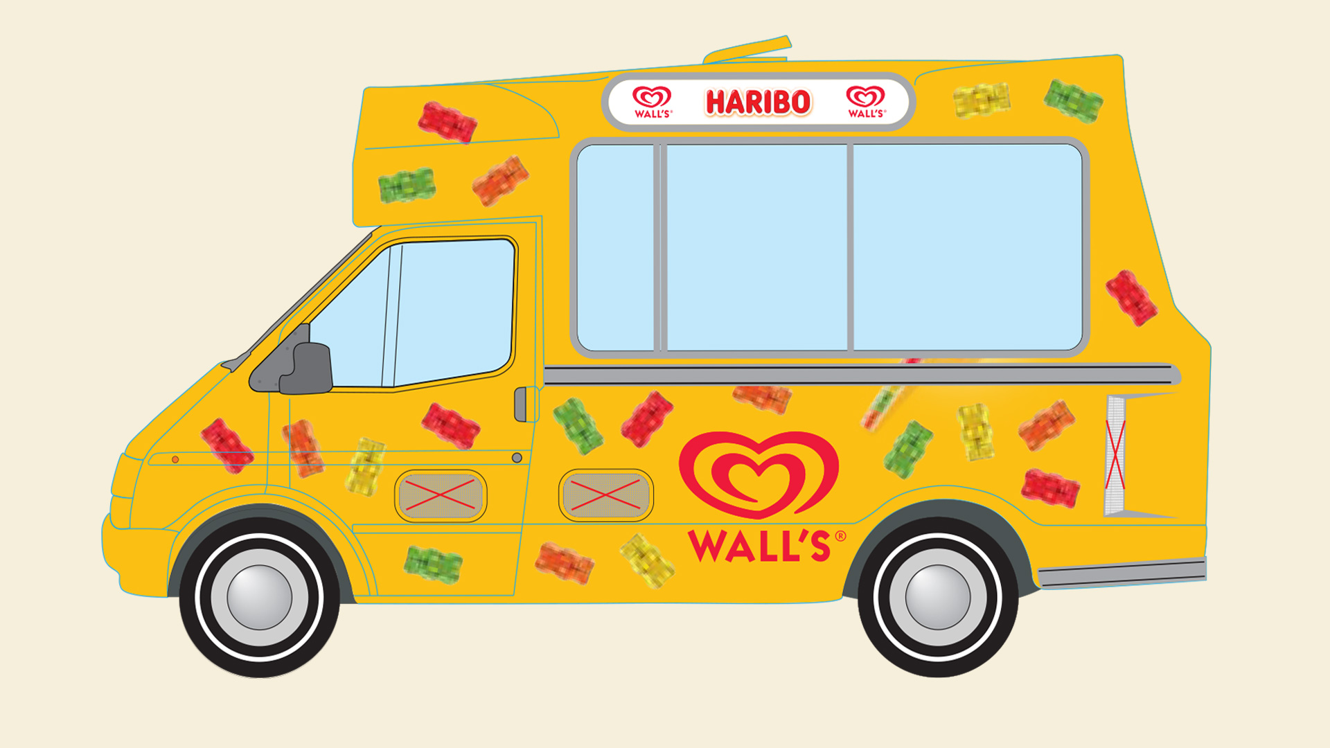ASDA Car Park Sampling Tour for Haribo x Wall’s | iMP Experiential